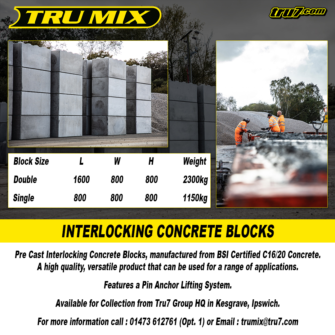 Interlocking Concrete Blocks - TRU7 Group