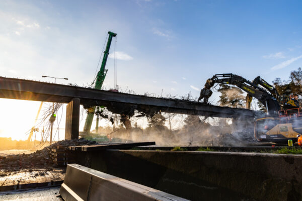 Efficient M25 Bridge Demolition Project | Tru7 Group